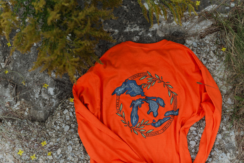 We Are All Connected Longsleeve – Lake Life Studio