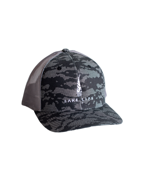 Camo Meshback Hat – Lake Life Studio